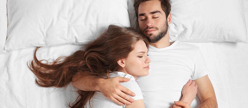 Benefits of Sleeping Together - Couple Sleeping